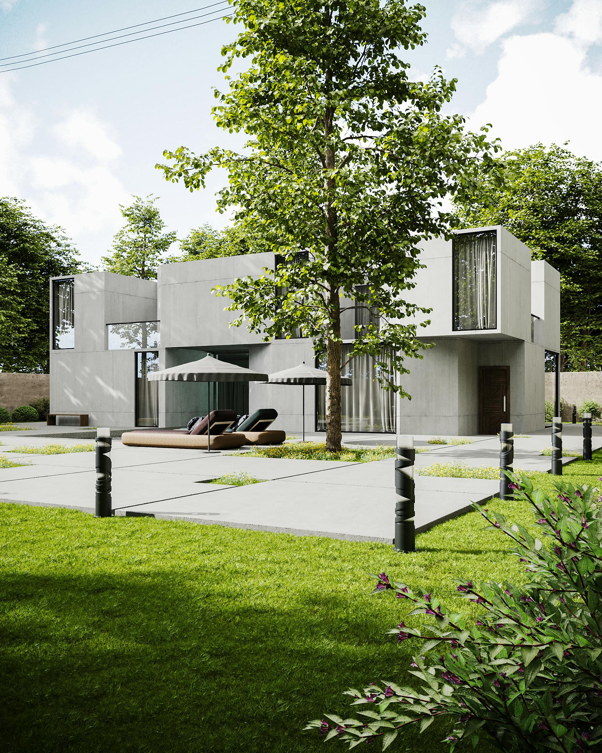 3D Exterior Design - 3D Render Plus
